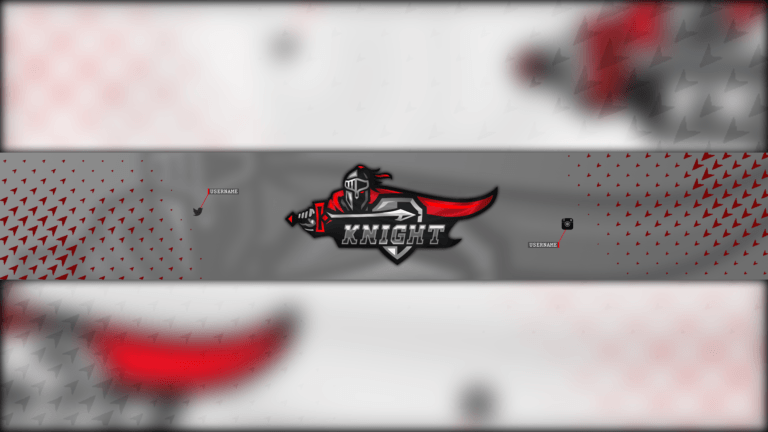 Wolf Gaming Clan Mascot Banner | Free PSD - Zonic Design Download