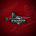 FREE Gaming/Clan E-sport Mascot Logo - Red Knight Logo - Zonic Design ...