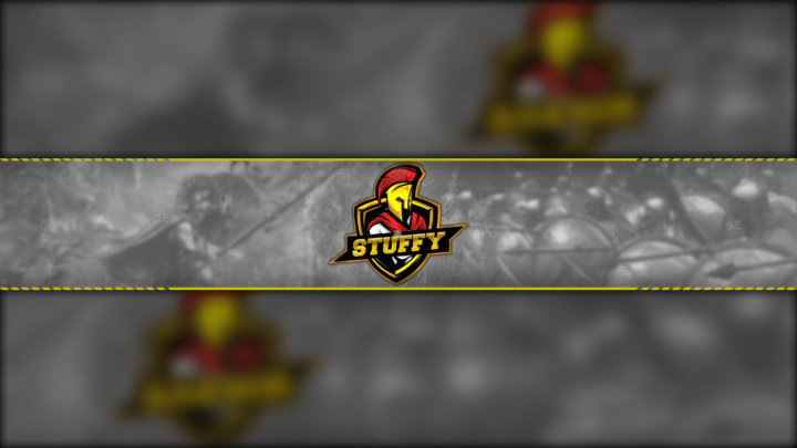 Tiger Gaming Clan Mascot Banner | Free PSD - Zonic Design Download