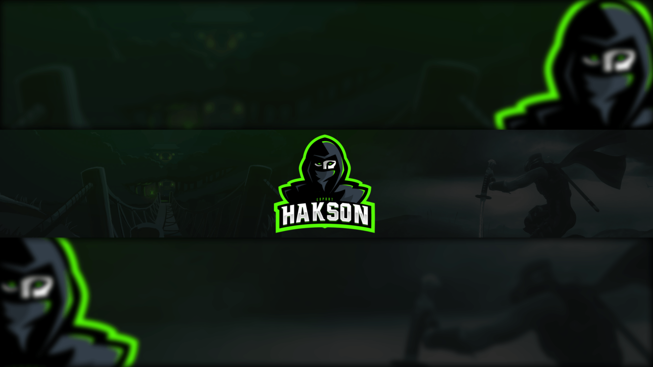 Wolf Gaming Clan Mascot Banner | Free PSD - Zonic Design Download