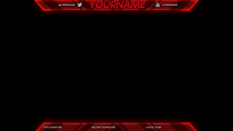 Sick Twitch Overlay Template Abstract | Free Download - Zonic Design ...
