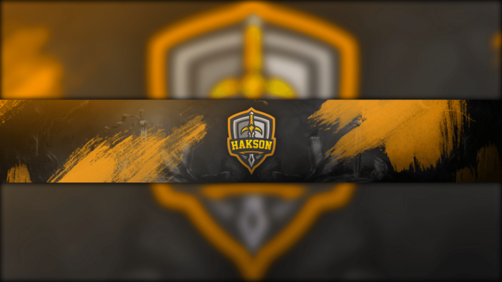Wolf Gaming Clan Mascot Banner | Free PSD - Zonic Design Download