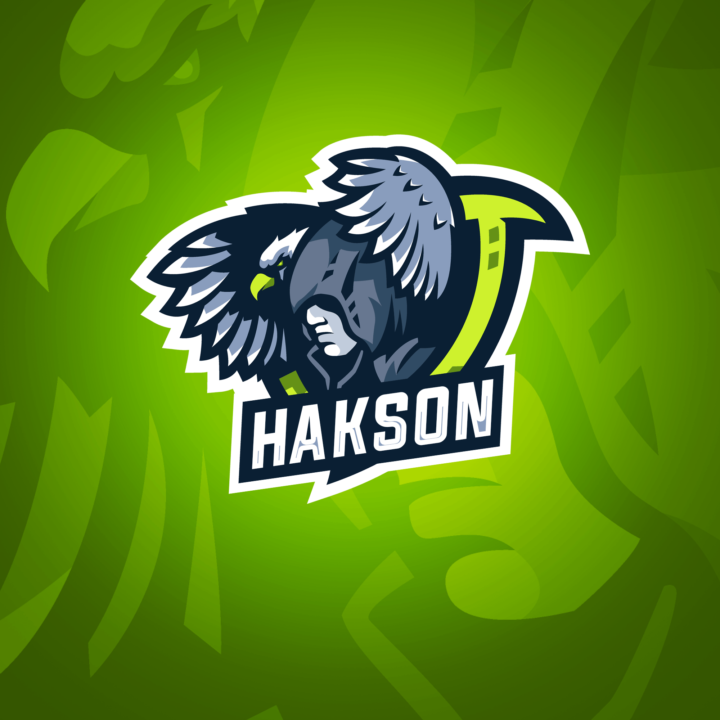 Eagle Gaming Clan Mascot Logo | Free PSD - Zonic Design Download