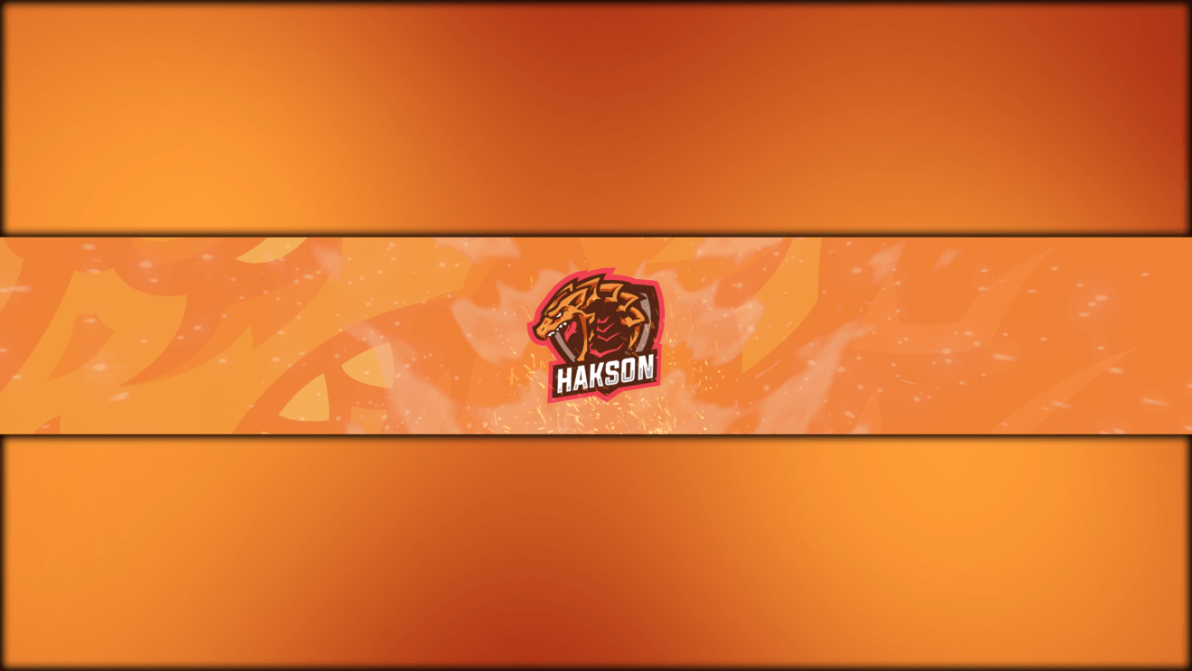 Dragon Gaming Clan Mascot Banner | Free PSD - Zonic Design Download