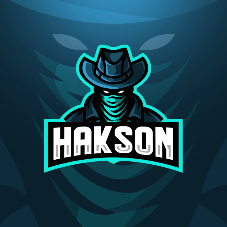 Cowboy Gaming Clan Mascot Logo | Free PSD - Zonic Design Download