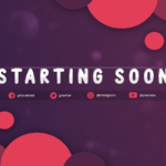 Stream Overlay - Pink Bubble - Zonic Design Download